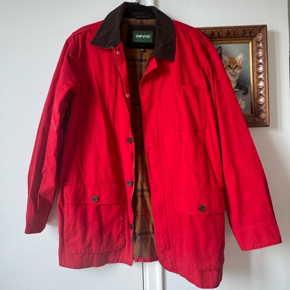 Orvis | Jackets & Coats | Orvis Mens Bold Red Field Jacket | Poshmark